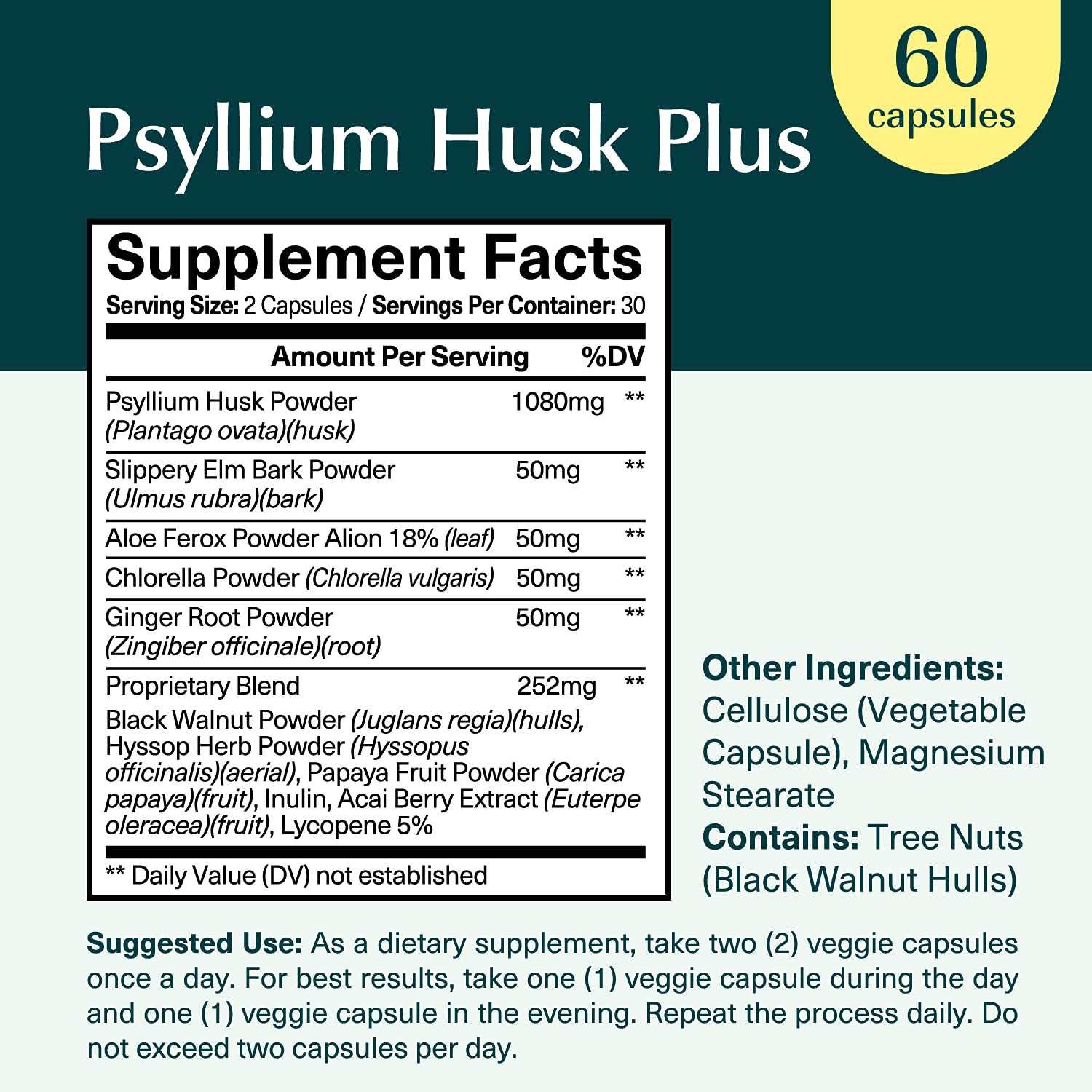 psyllium capsules for constipation relief