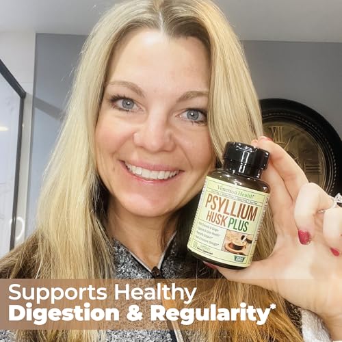 Psyllium capsules for overall gut health