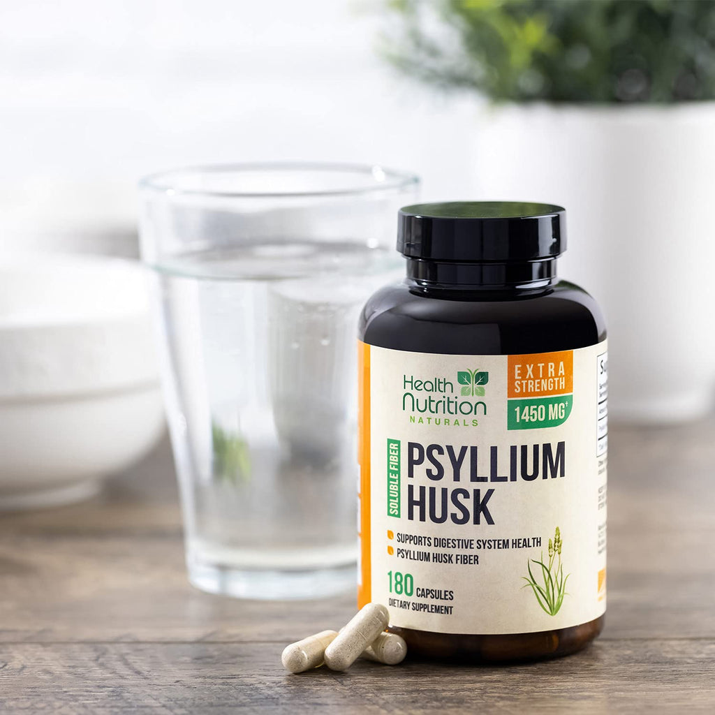 Psyllium capsules for weight management