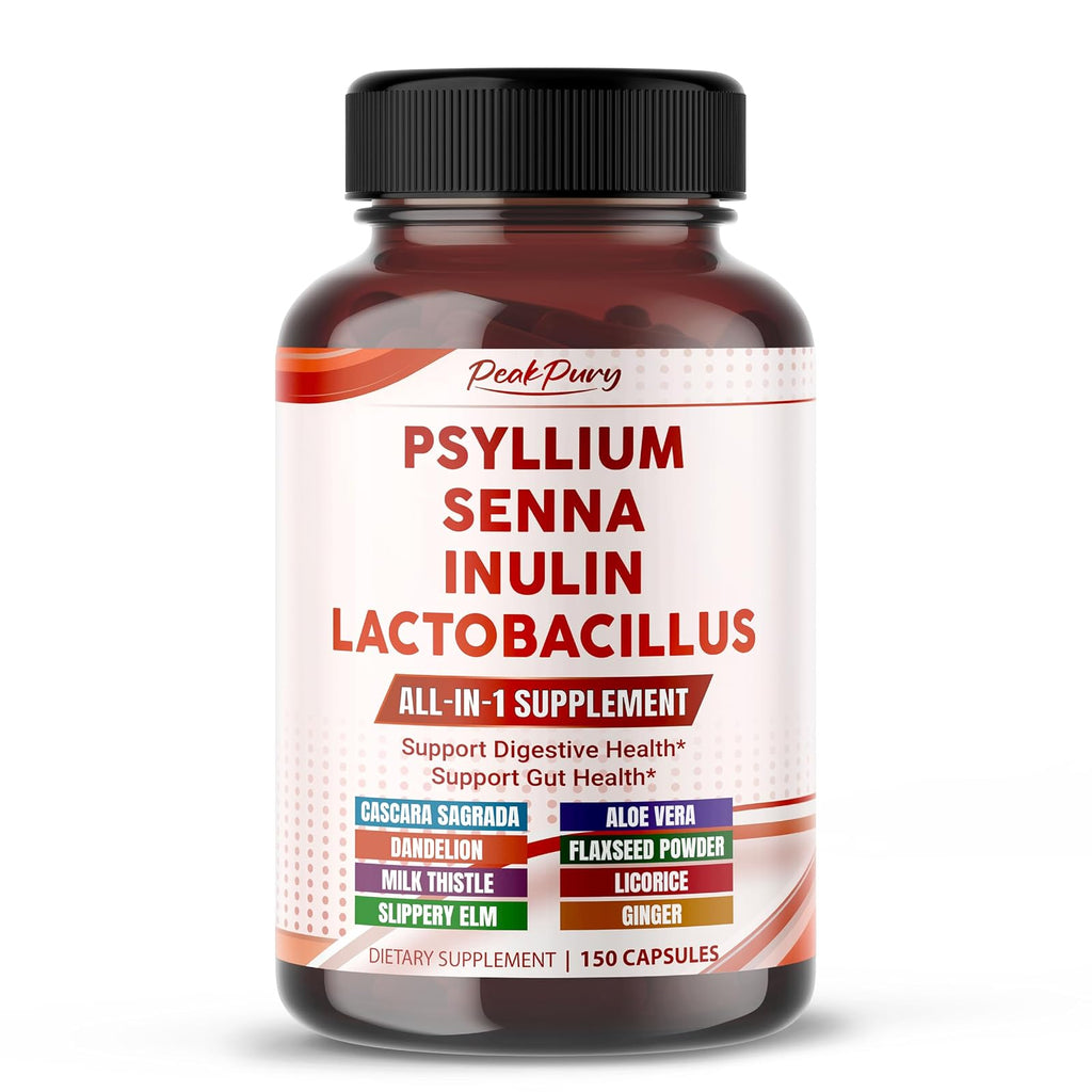 Psyllium digestive health capsules