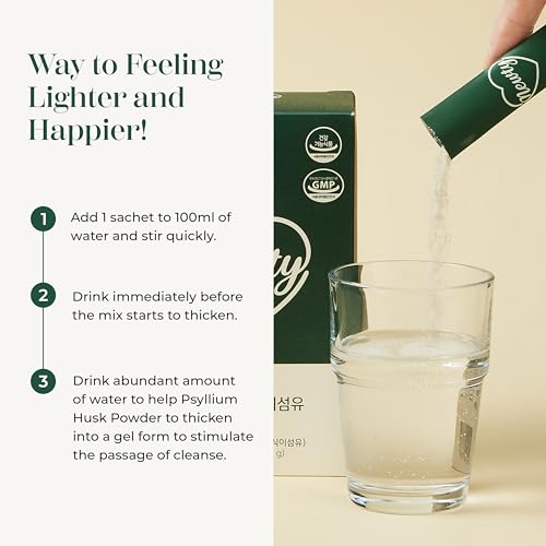 Psyllium fiber for a healthy lifestyle