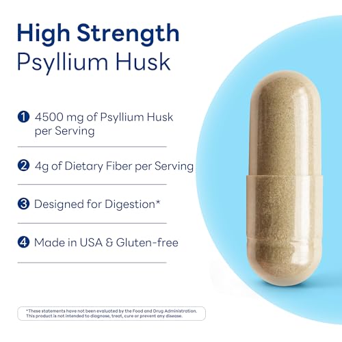 Psyllium fiber for daily wellness