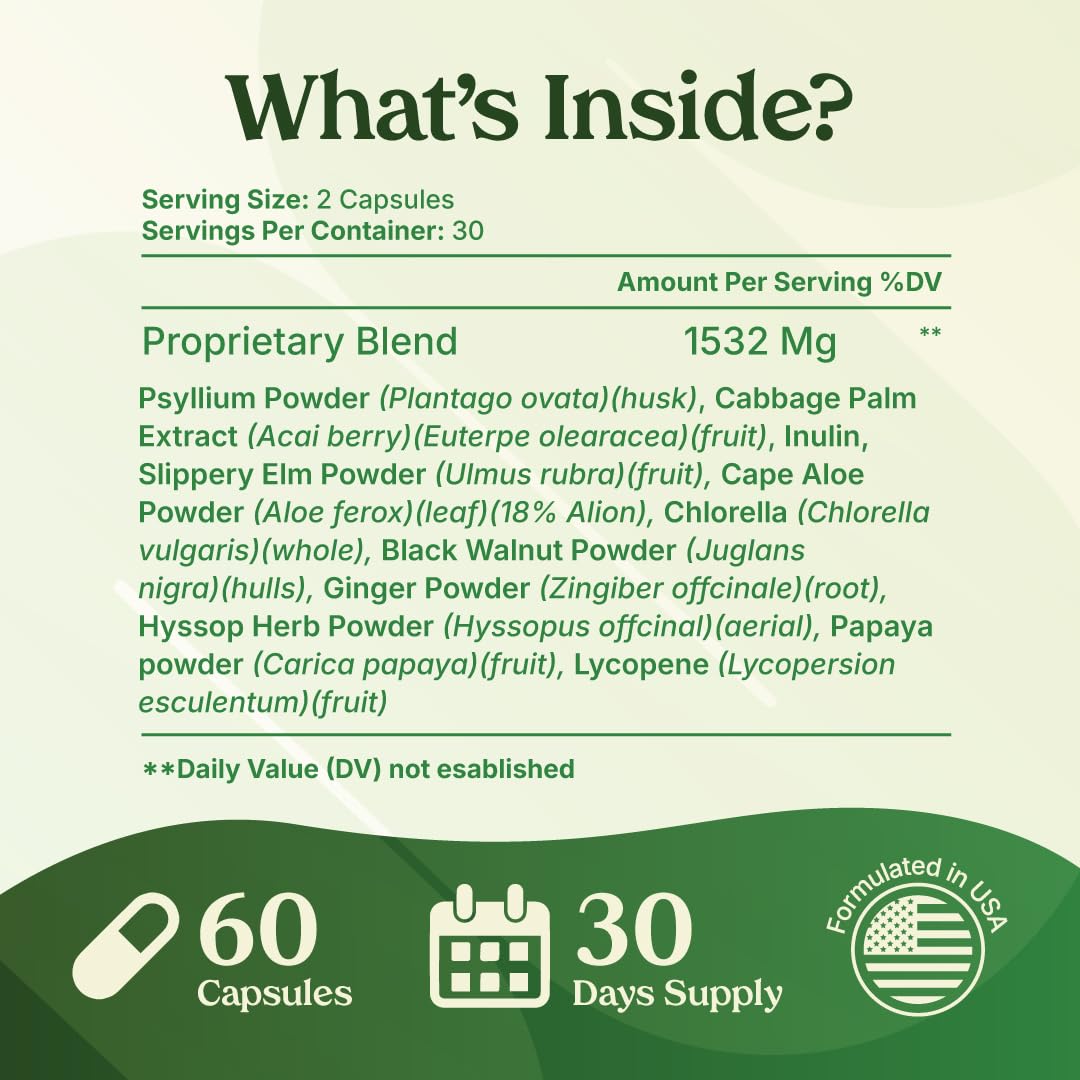 Psyllium fiber for improved bowel movements