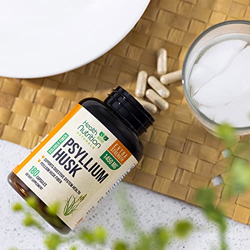 Psyllium fiber supplement for overall health