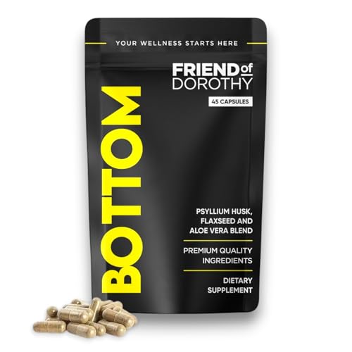 Psyllium fiber support for men