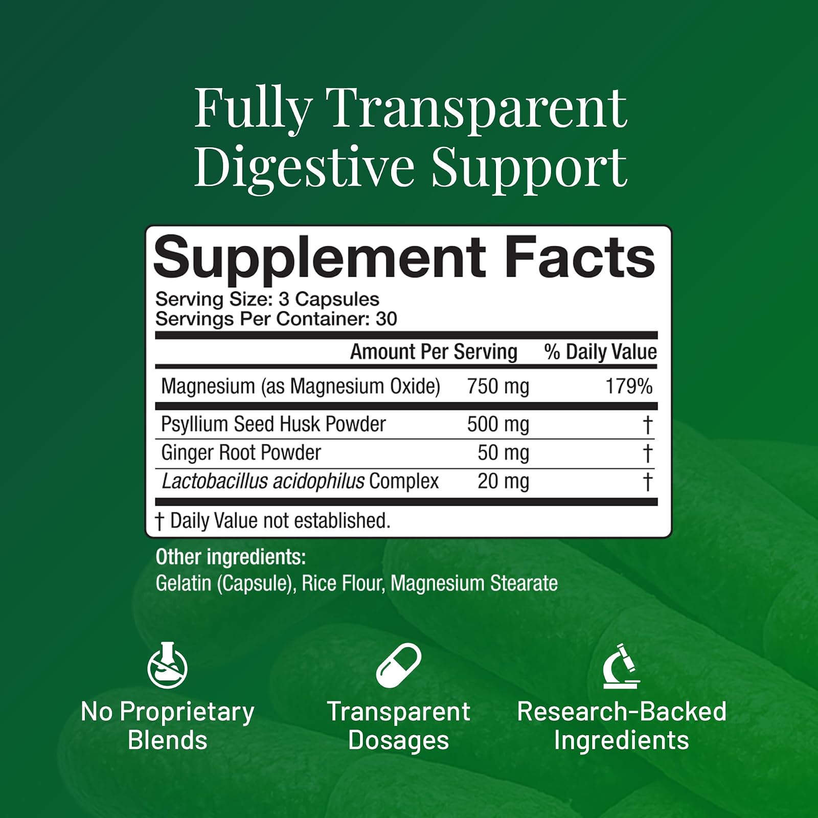 Psyllium fibre colon cleanse