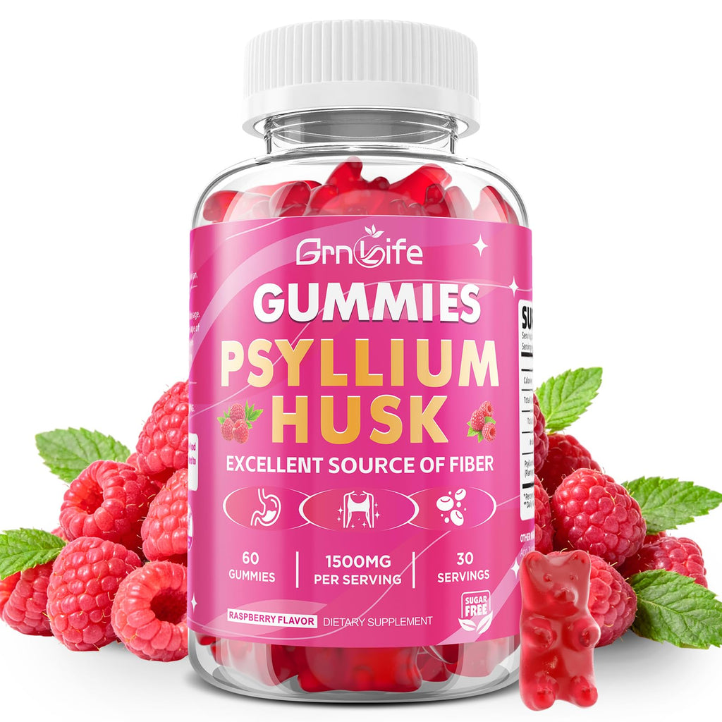 Psyllium gummies for digestive health