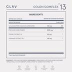 Psyllium husk capsules for colon health
