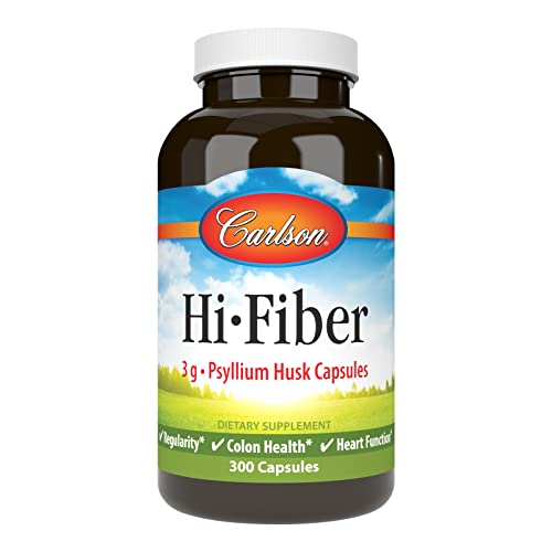 Psyllium husk capsules for colon health