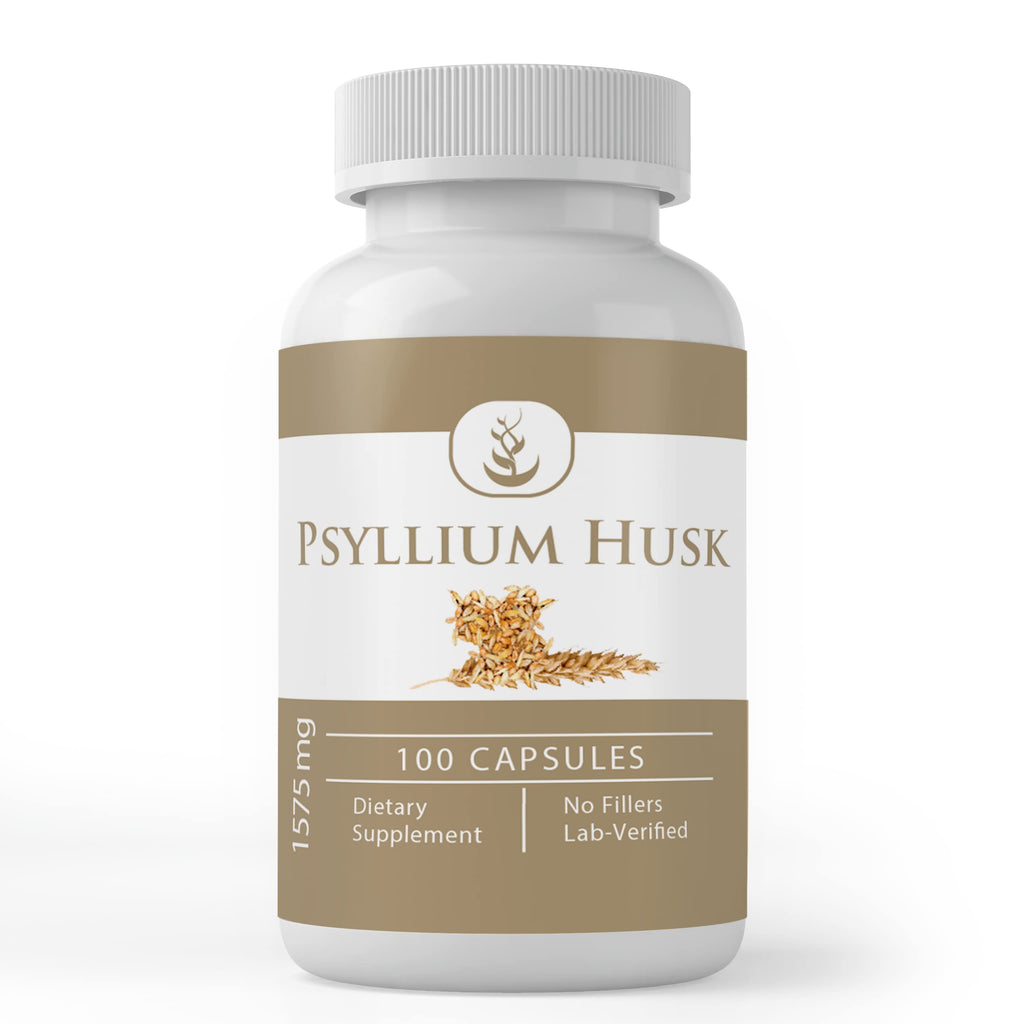 Psyllium husk capsules for digestion