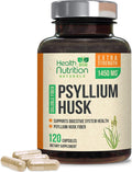Psyllium husk capsules for digestion