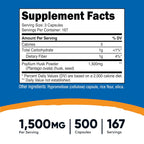 Psyllium husk capsules for gut support