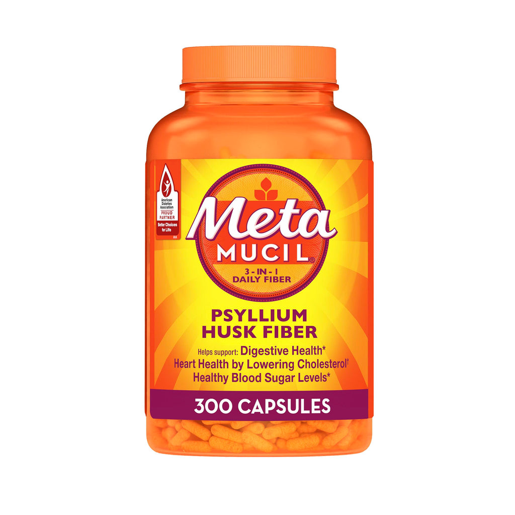 Psyllium husk capsules for regularity support