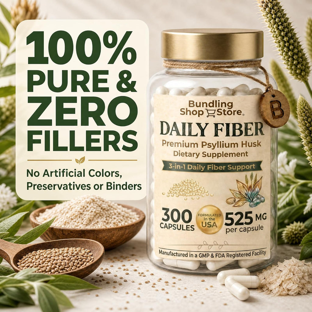 Psyllium Husk capsules for regularity