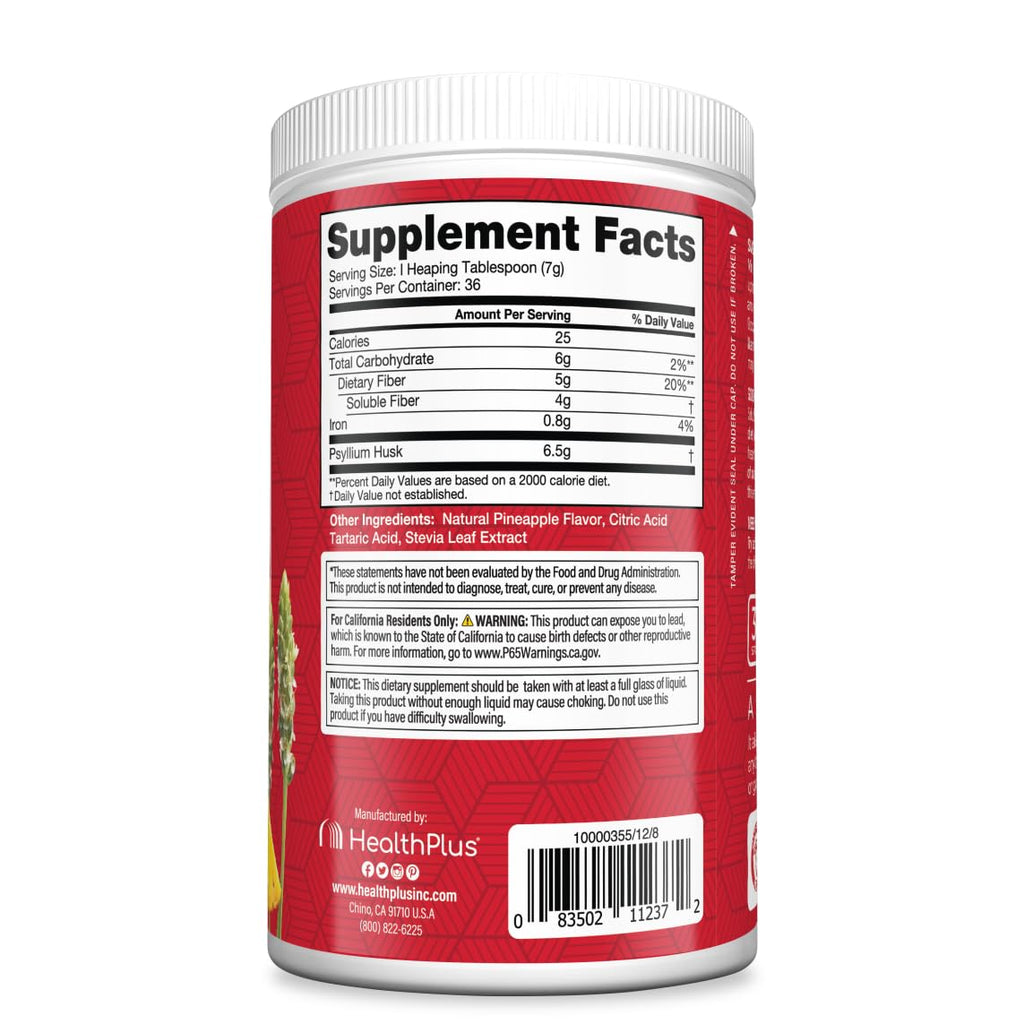 Psyllium husk colon cleanse supplement