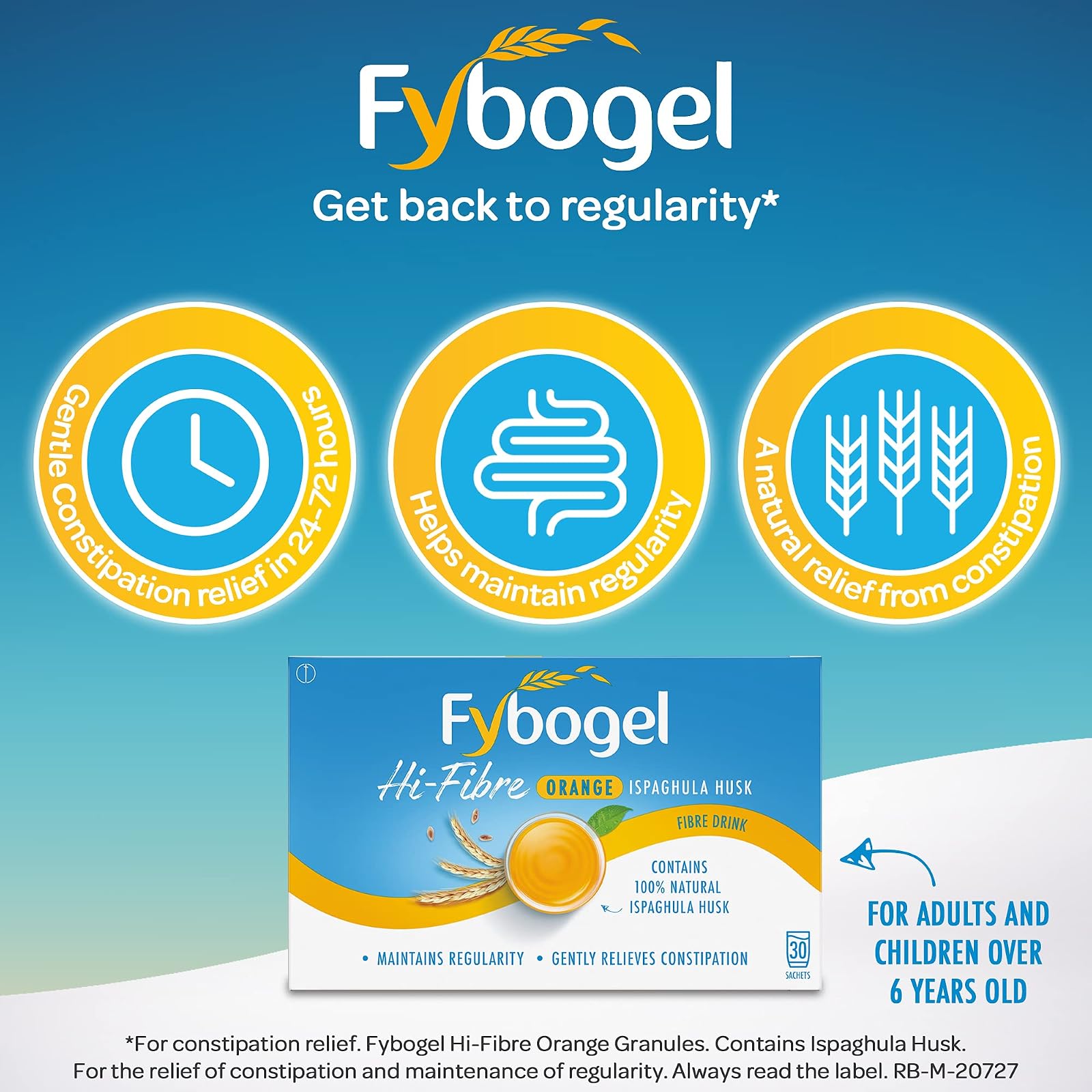 Psyllium husk dietary fiber supplement