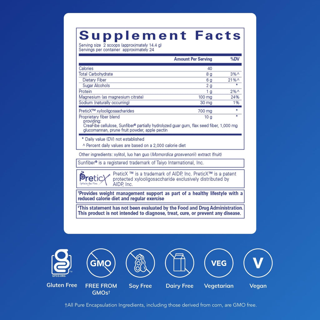 Psyllium husk dietary fiber supplement