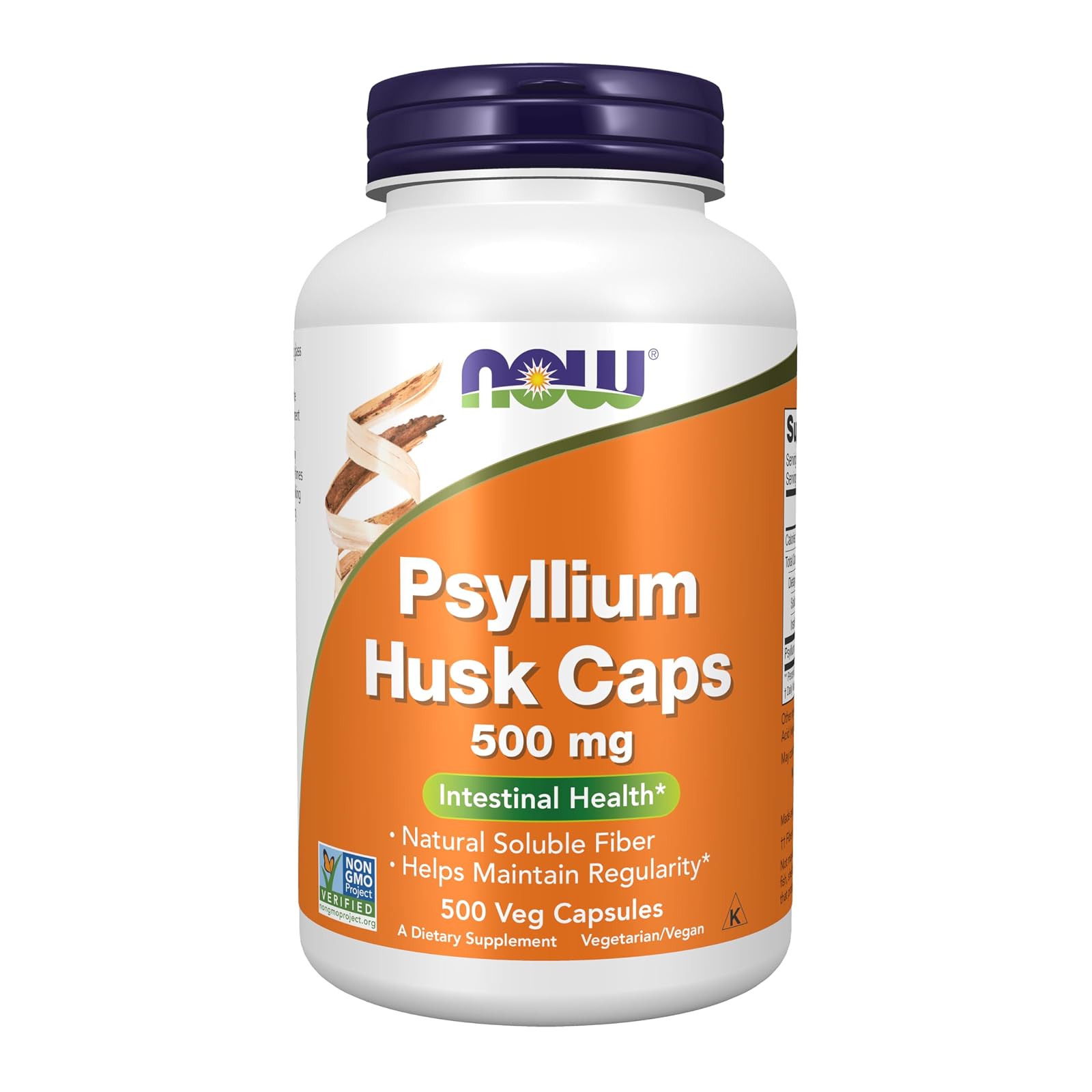 psyllium husk digestive health capsules