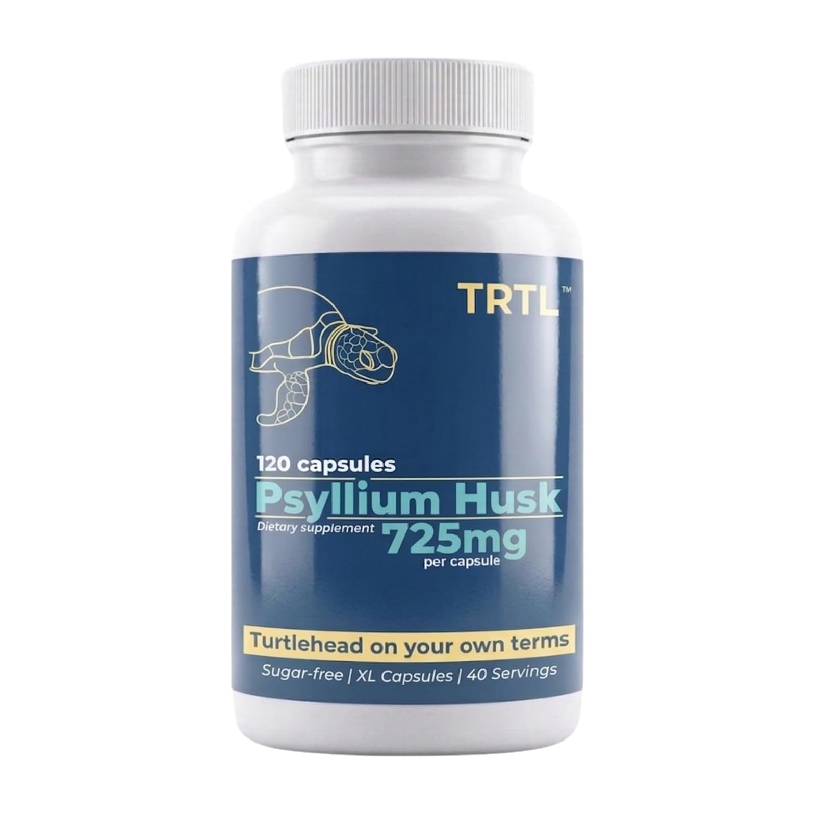 psyllium husk digestive health capsules