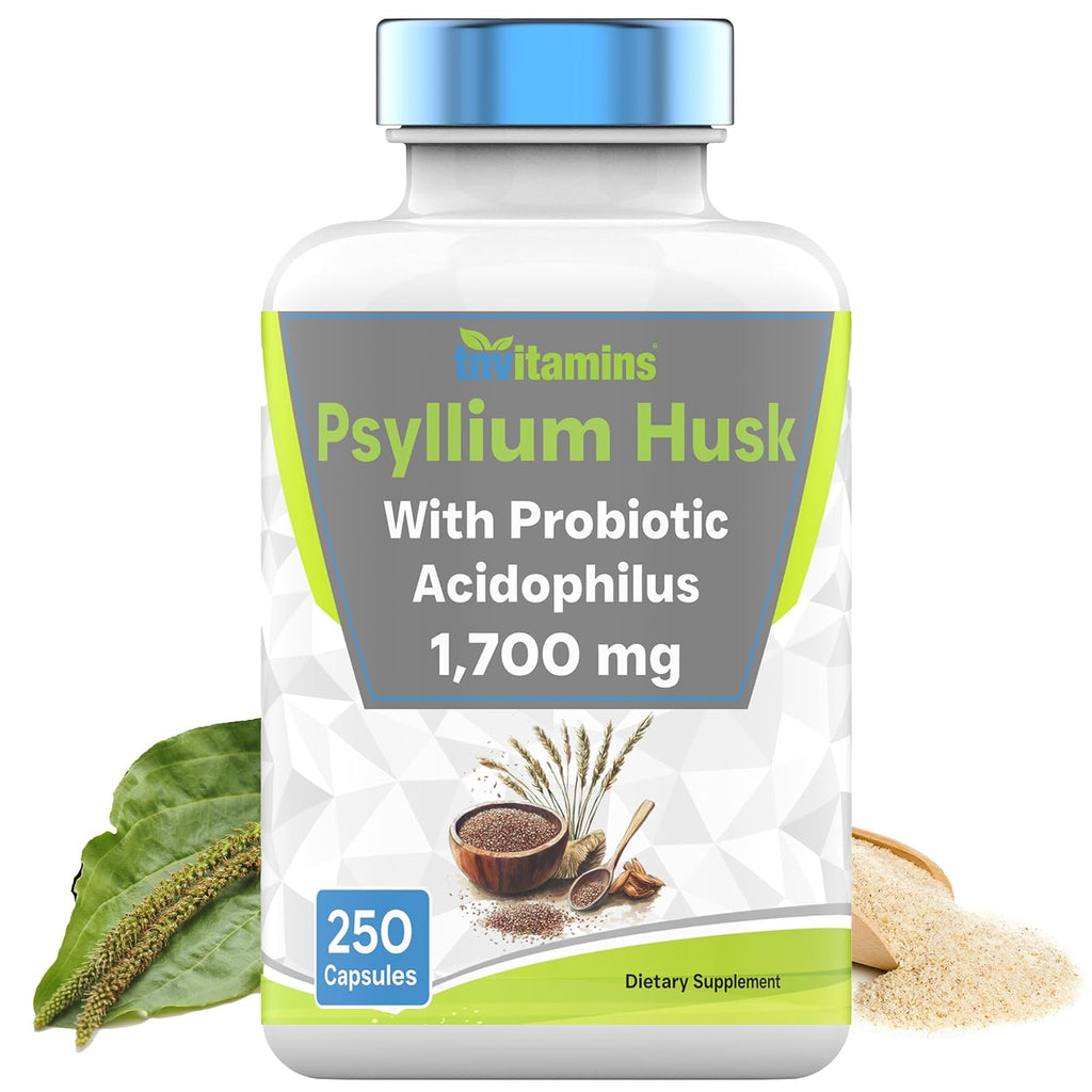 psyllium husk digestive health capsules