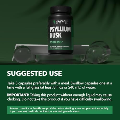 Psyllium husk fiber for weight management