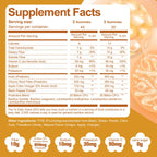 Psyllium husk fiber gummies 180 count