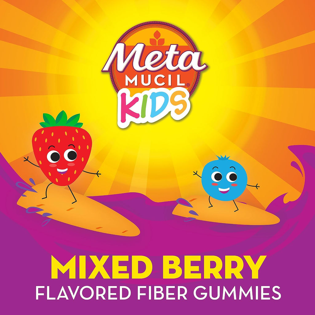 Psyllium husk fiber gummies for kids