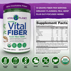 Psyllium husk fiber powder supplement