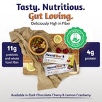 Psyllium husk fiber snack bars