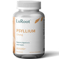 Psyllium husk fiber supplement capsules