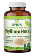 Psyllium husk fiber supplement