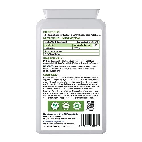 Psyllium husk for bowel regularity