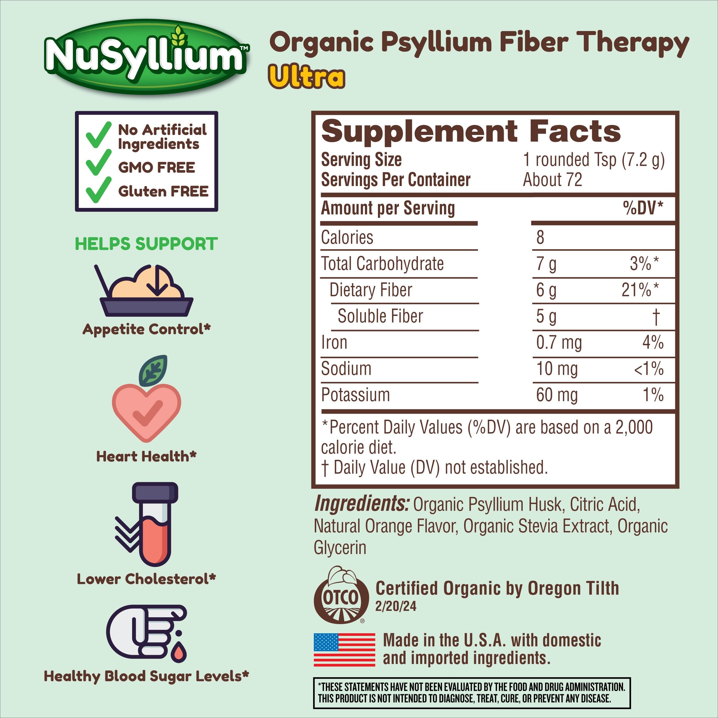Psyllium husk for cholesterol control