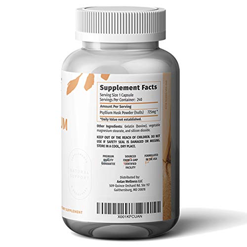 Psyllium husk for detox support