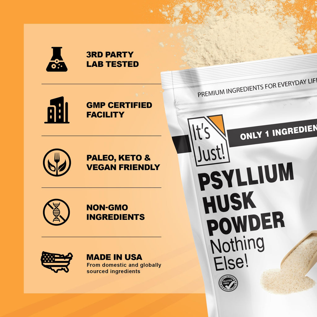 Psyllium husk for gluten-free baking
