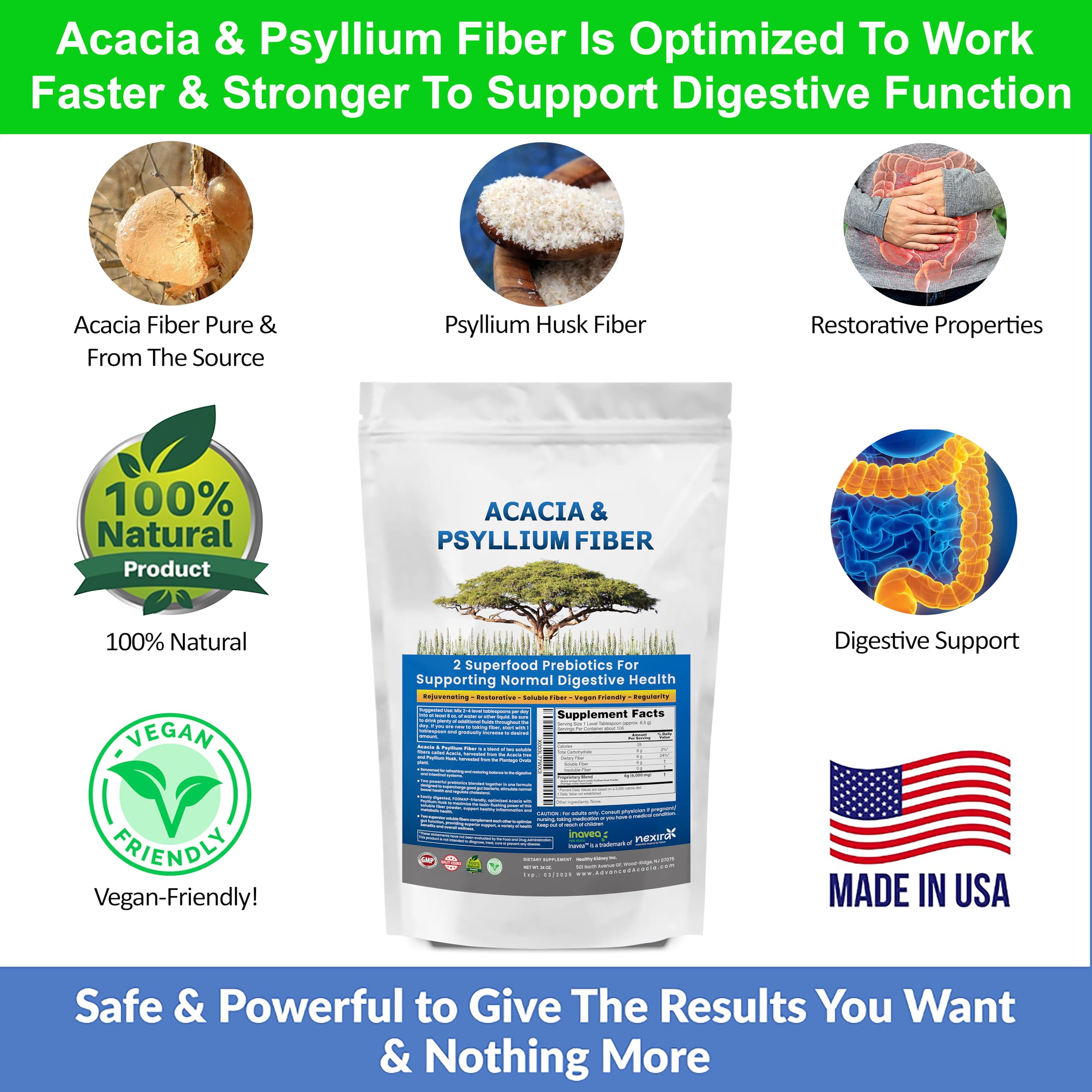 Psyllium husk for gut wellness
