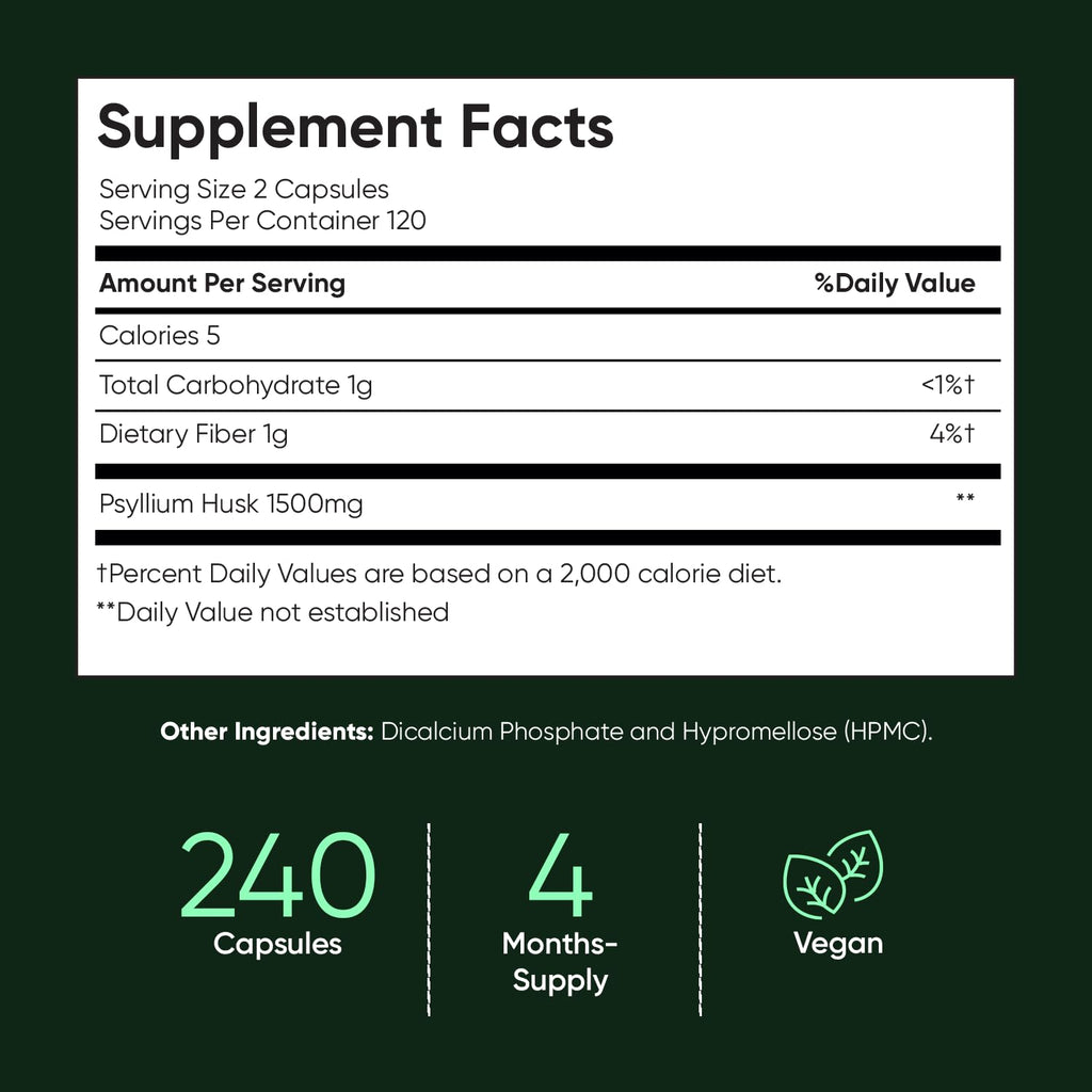 Psyllium husk for gut wellness