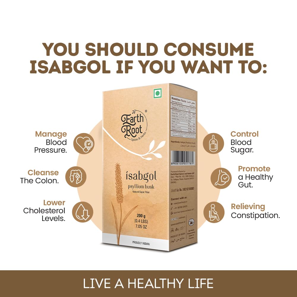 Psyllium husk for healthy bowel movements