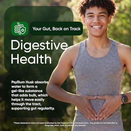 Psyllium husk for healthy bowel movements