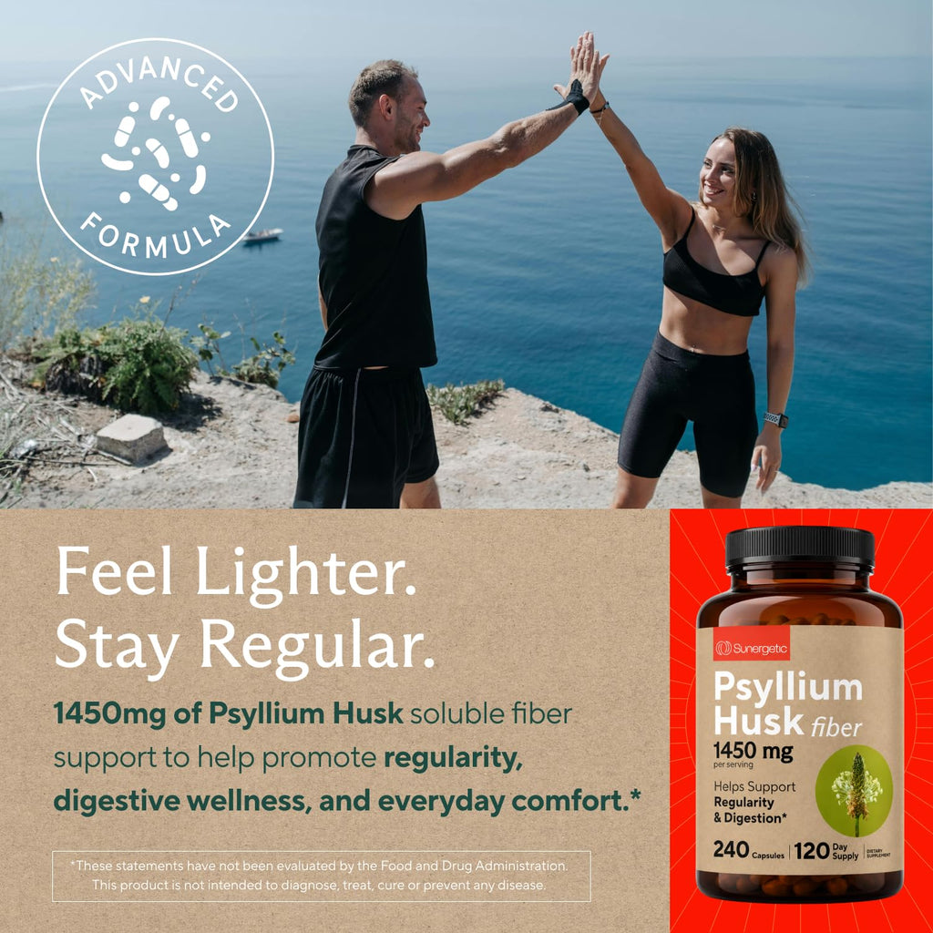 Psyllium husk for healthy bowel movements