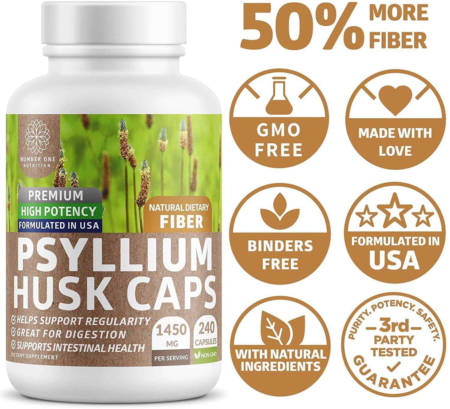 psyllium husk for healthy digestion