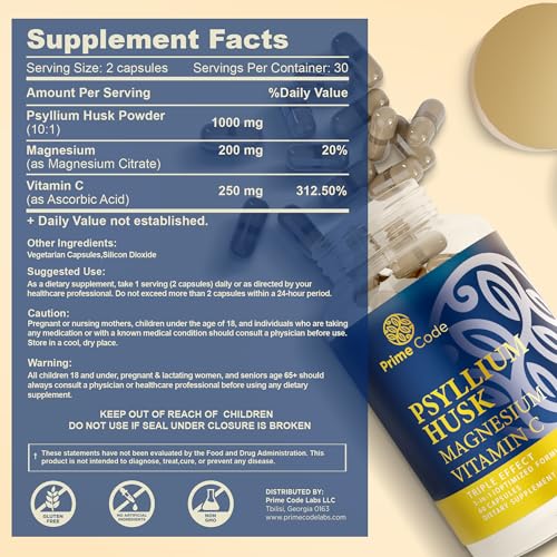 Psyllium husk for healthy gut support