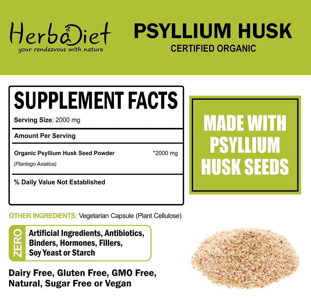psyllium husk for healthy gut