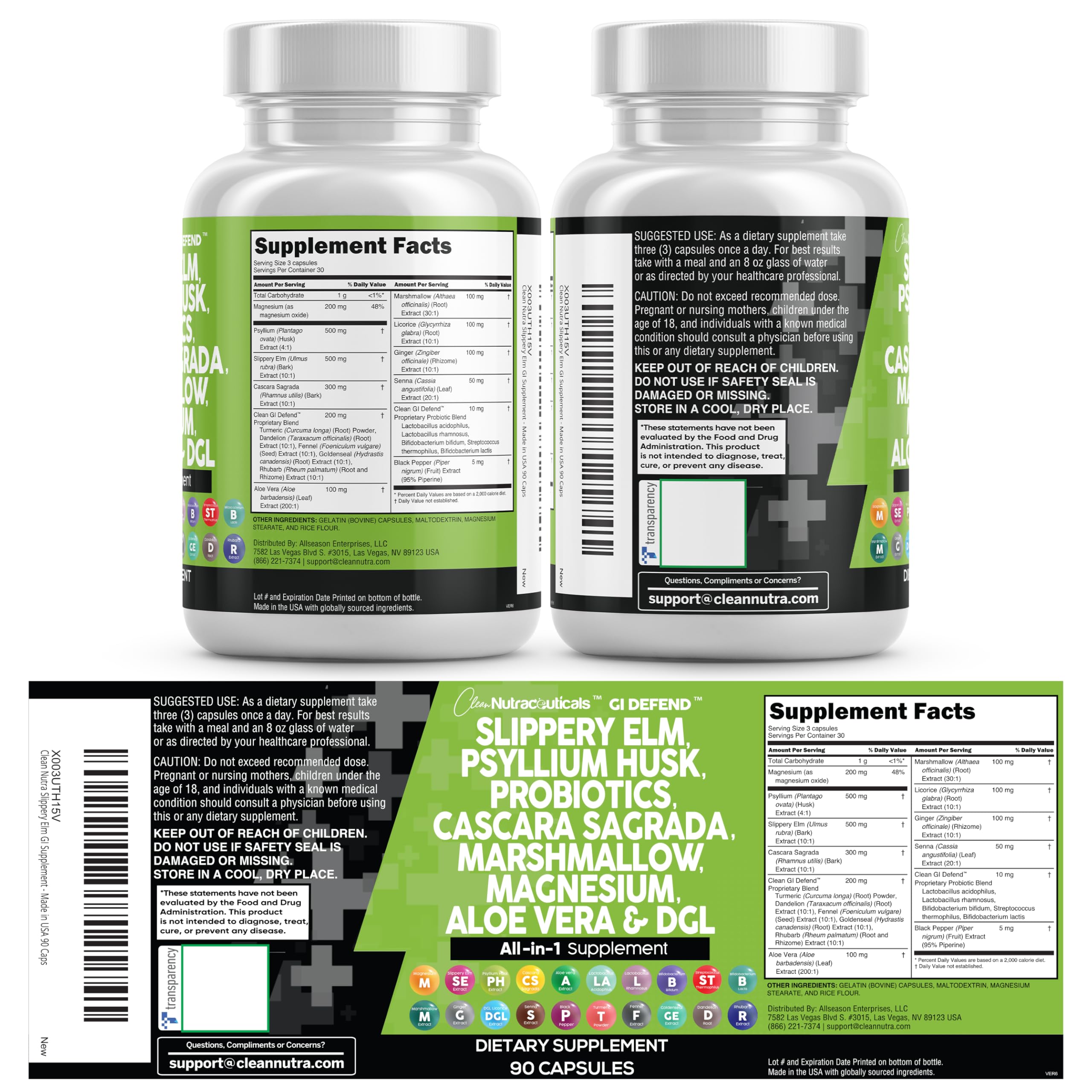 Psyllium husk for improved gut flora