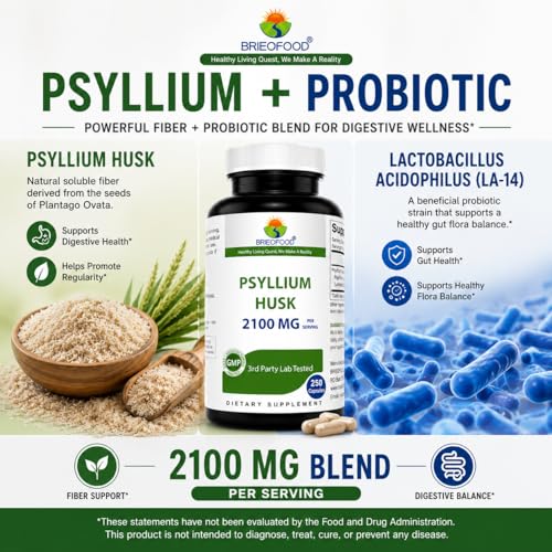 Psyllium husk for regularity and health