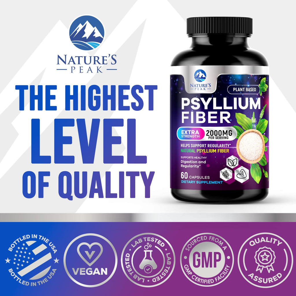 Psyllium husk for regularity support