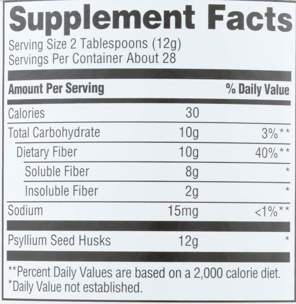 psyllium husk for regularity support