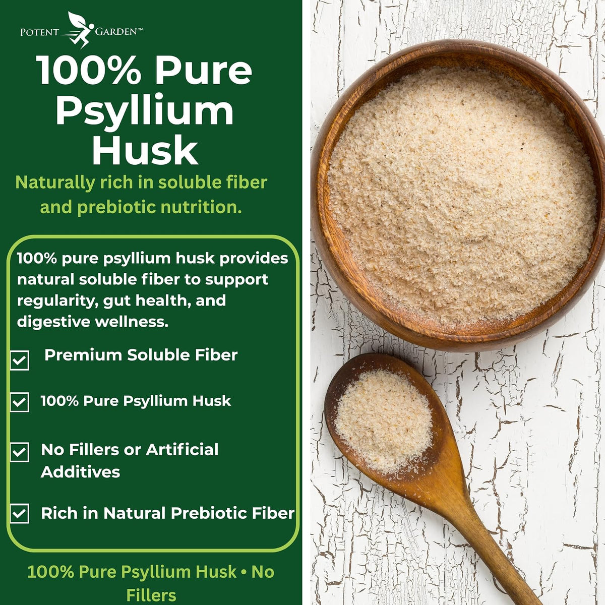 Psyllium husk for regularity