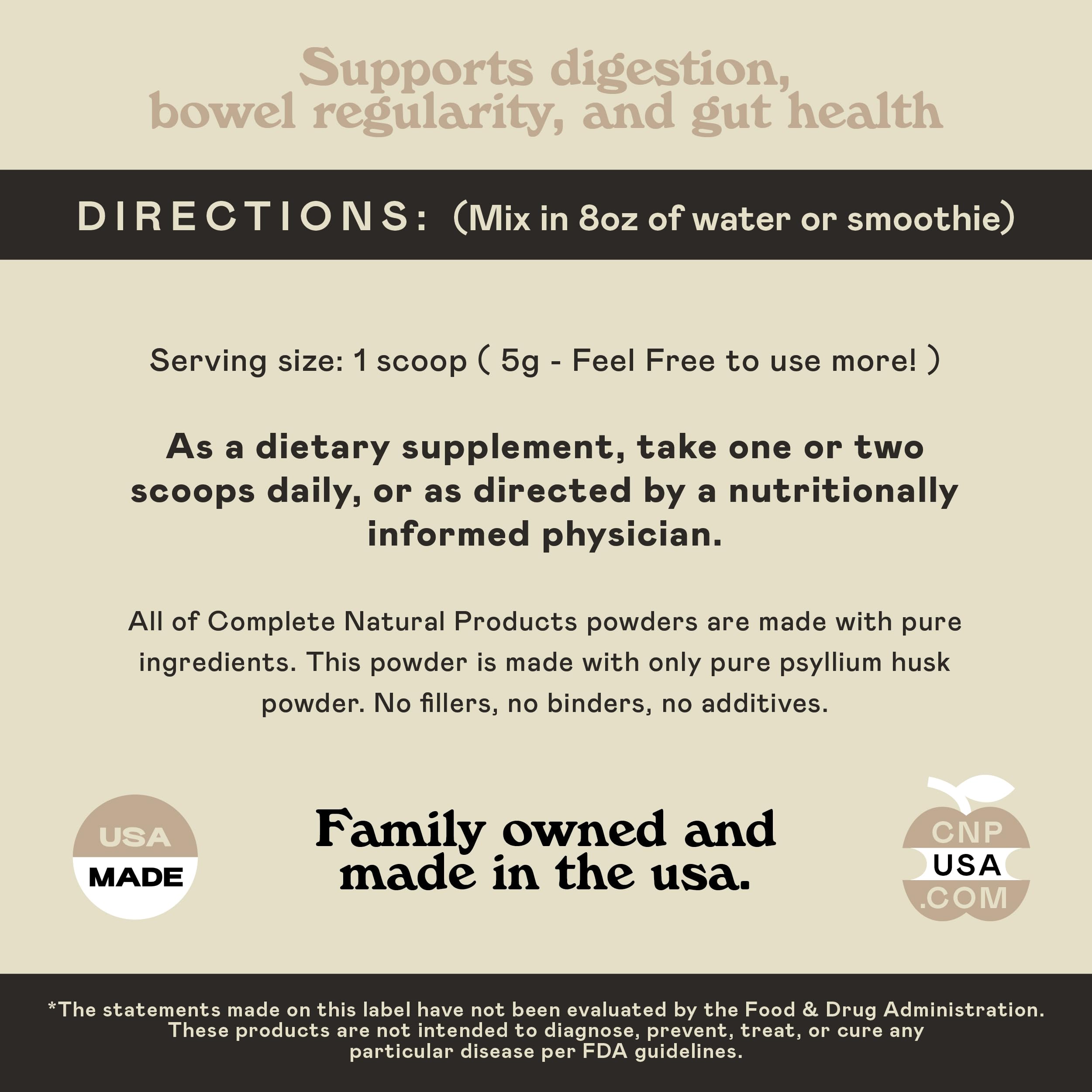 psyllium husk for weight management