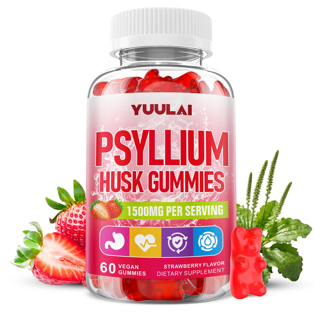 Psyllium husk gummies for digestion